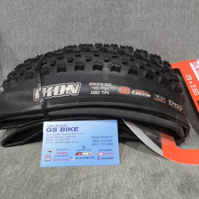 Jual MAXXIS Ikon 29 x 2.60 EXO Kevlar 3C MAXXTERRA Ban Luar Sepeda MTB ...