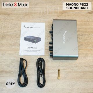 Jual MAONO AU PS22 PS22 PS-22 Audio interface Soundcard streaming 2 ...