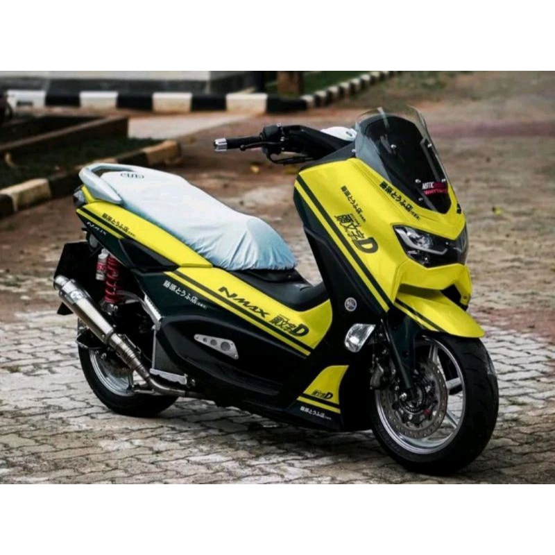 Jual Stiker Decal Full Body Nmax New Motif Kanji D Kuning | Shopee ...