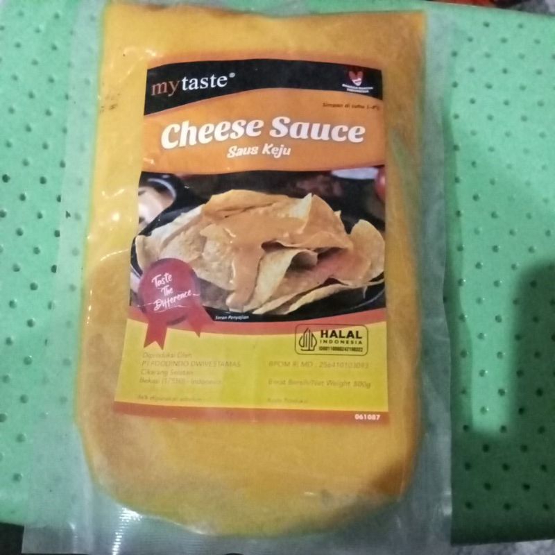 Jual cheese sauce saus keju my taste 500g/MC lewis saus keju 250g ...
