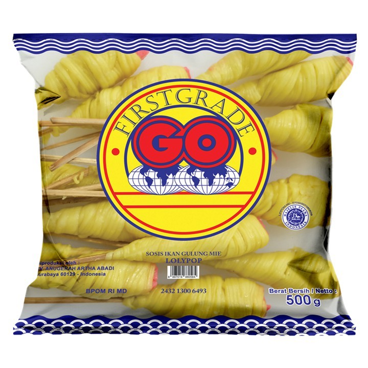Jual Sosis Ikan Gulung Mie 500gr Makanan Instant Frozen Food SOSIS ...