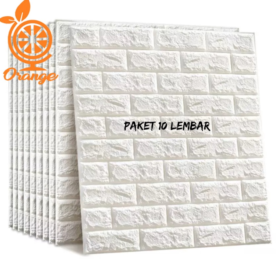 Jual Toko Spesial PAKET 1 LEMBAR Wallpaper 3D Ukuran 38CM X 7CM Foam ...