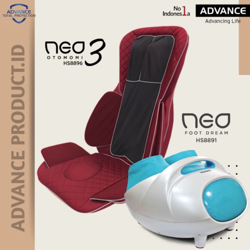 Jual ALAT PIJAT PUNGGUNG ADVANCE NEO OTOMOMI 3 DAN NEO FOOT DREAM ...