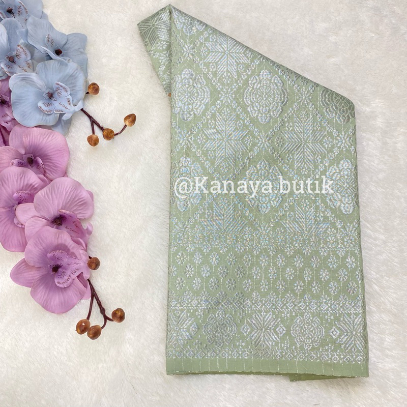 Jual Songket samping melayu // rumpak melayu // kain songket samping ...