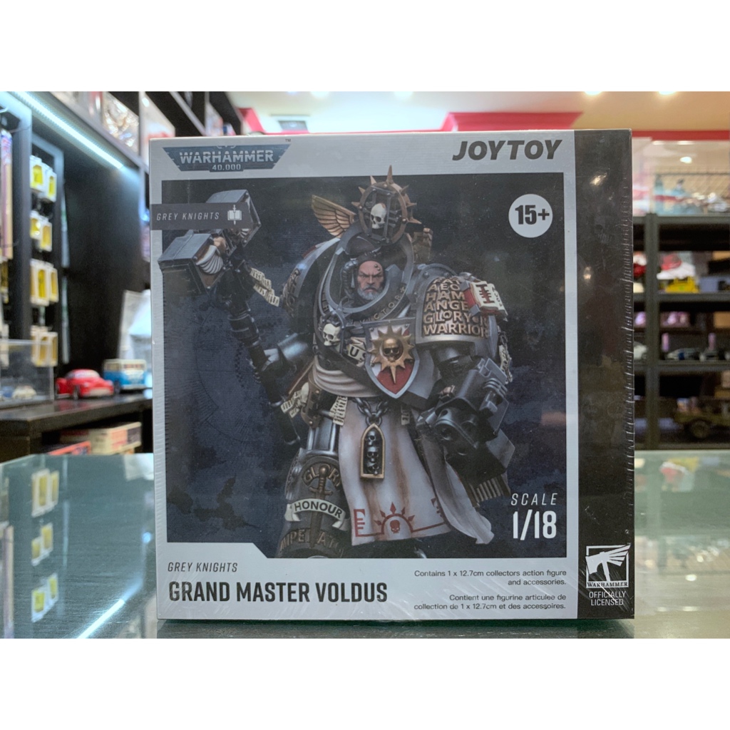 Jual Joytoy JT6335 Warhammer 40K Grey Knights Grand Master Voldus 1:18 ...