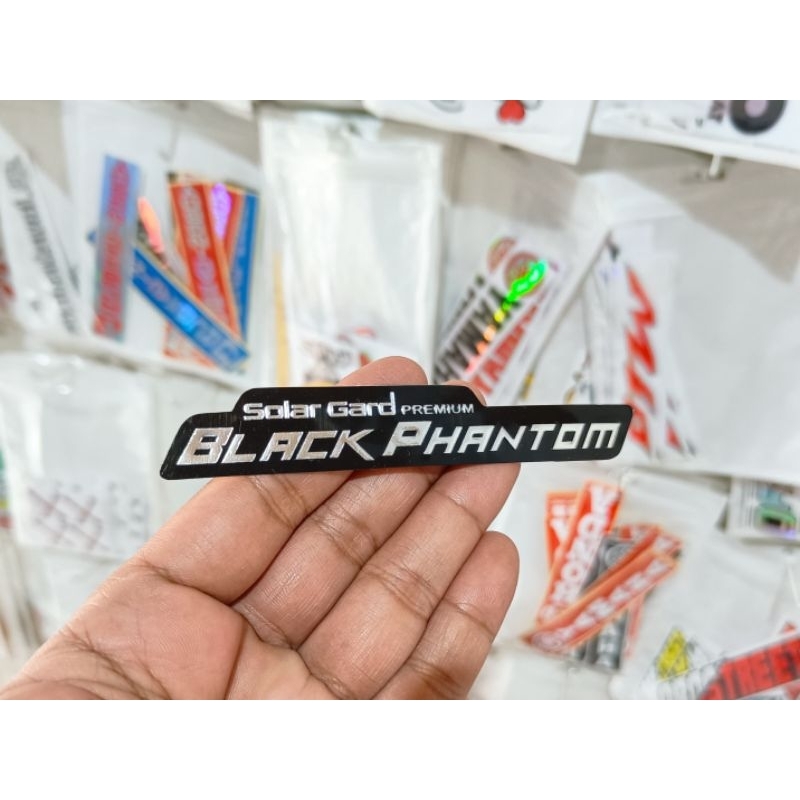 Jual Stiker kaca film mobil SOLAR GARD PREMIUM BLACK PHANTOM emboss | Shopee Indonesia