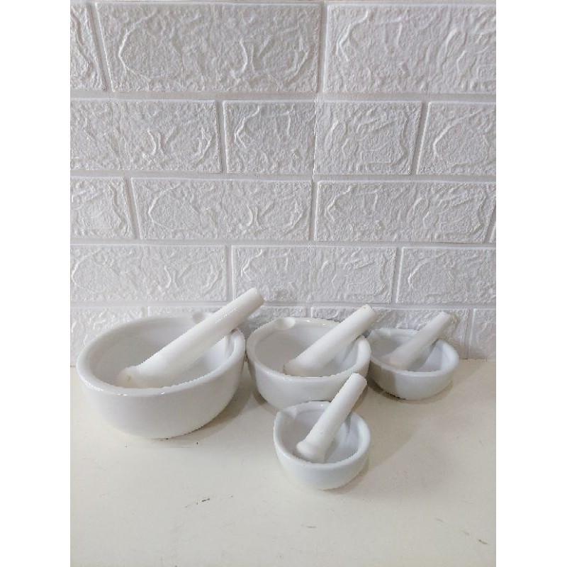 Jual Alat penumbuk obat/Mortar 8cm,10cm,13cm,16cm/onehealt/mortal/alat ...
