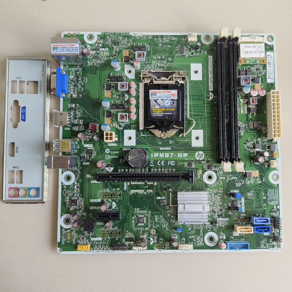 Jual MOTHERBOARD BUILT UP HP H87 LGA 1150 DDR3 | Shopee Indonesia