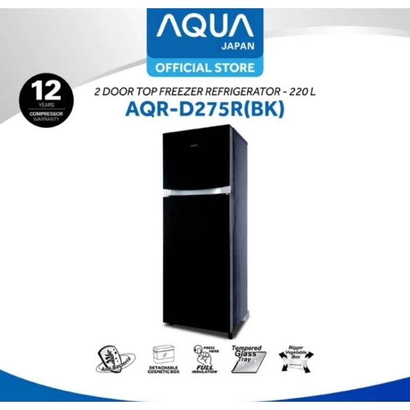Jual KULKAS AQUA 2 PINTU AQR-D275R INVERTER KULKAS AQUA JAPAN 2 PINTU ... Jual KULKAS AQUA 2 PINTU AQR-D275R INVERTER KULKAS AQUA JAPAN 2 PINTU ...