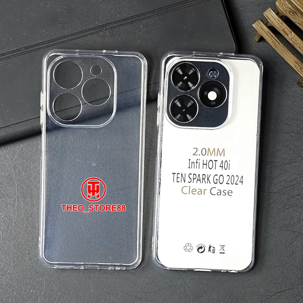 Jual INFINIX HOT 40I CLEAR HD CASE 2.0MM CASE BENING INFINIX HOT 40I ...