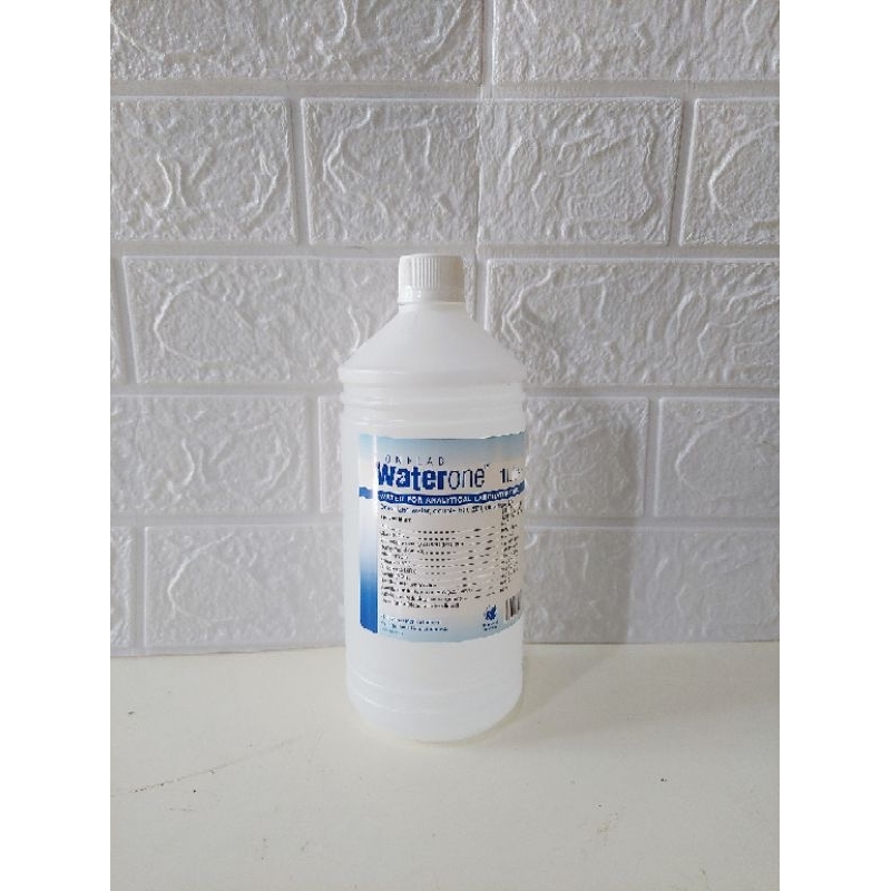Jual waterone 1liter/onemed/aquabides/purified/onelab waterone | Shopee ...