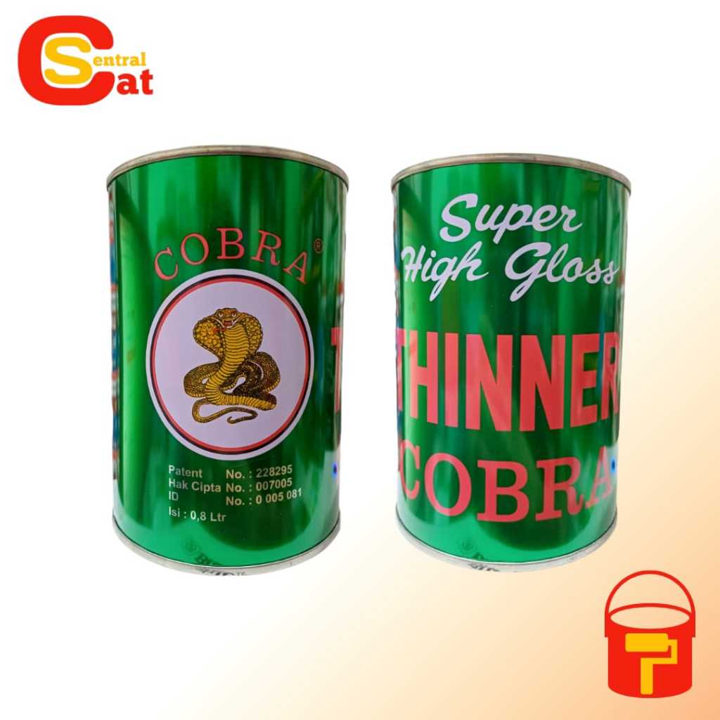 Jual Thinner Cobra Hijau | Ukuran : 1 L | Shopee Indonesia