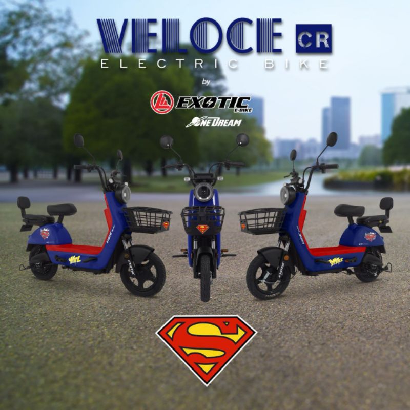 Jual Sepeda Listrik Exotic VELOCE CR E bike | Shopee Indonesia