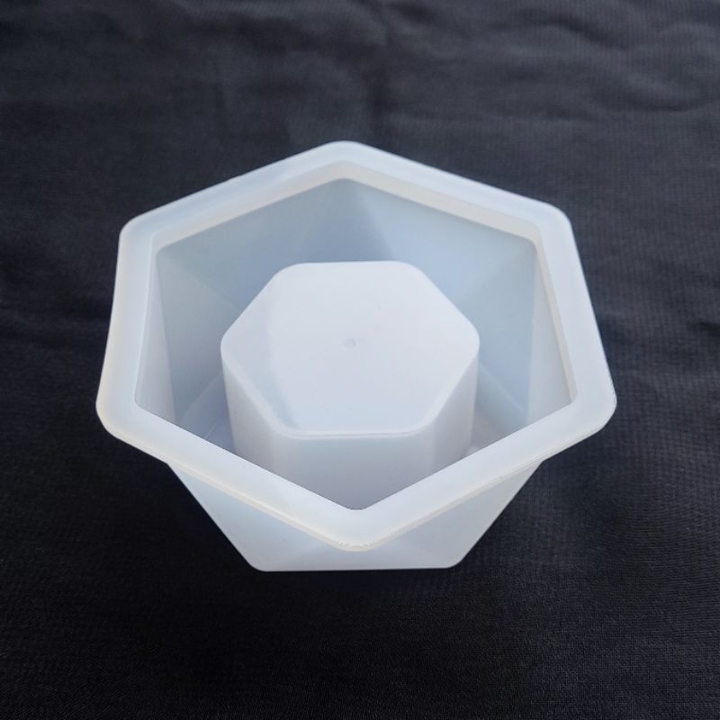 Jual Cetakan Resin/Molding Silicone Bentuk Pot Mini Untuk Tanaman ...