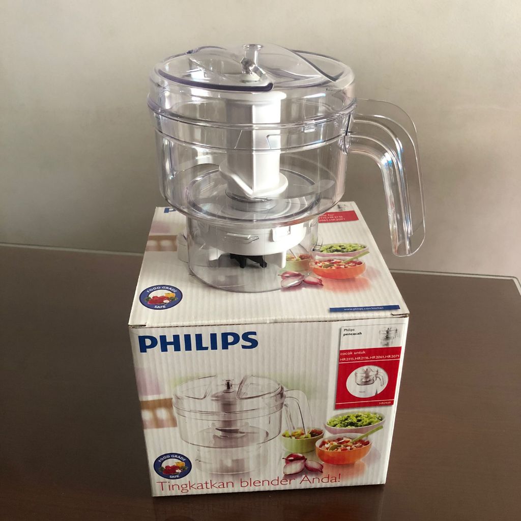 Jual Philips HR-2939 Chopper Blender Penggiling Daging Pencacah HR2939 ...