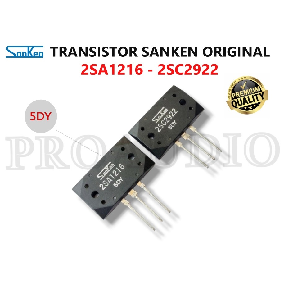 Jual TRANSISTOR SANKEN SA1216 SC2922 SA 1216 SC 2922 100% MADE IN JAPAN 1 SET ORIGINAL | Shopee ...