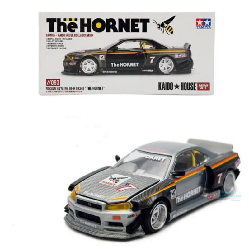 Jual MINI GT KHMG093 CHASE KAIDO NISSAN SKYLINE GTR R34 TAMIYA "THE ...