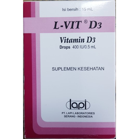 Jual L-VIT D3 DROP 15ML | Shopee Indonesia