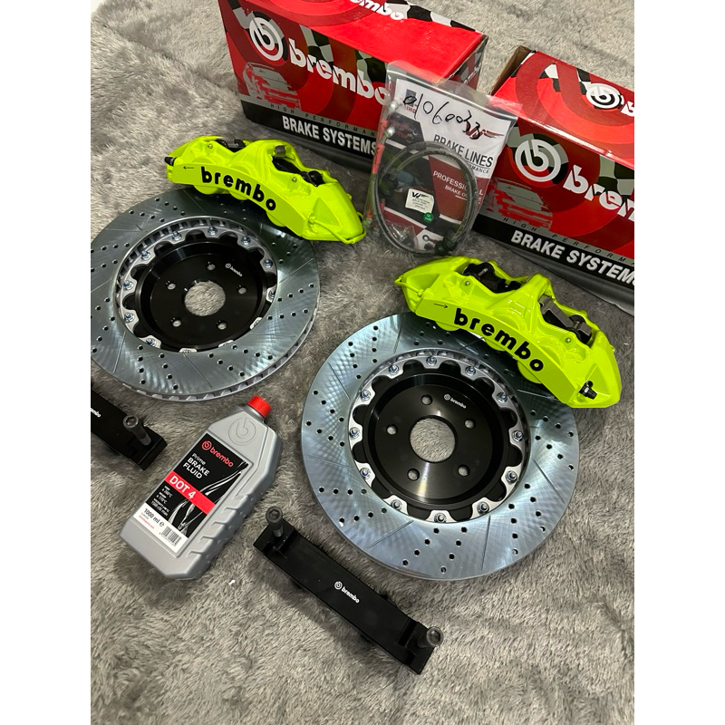 Jual BBK BREMBO bbk brembo 6 pot GT6 dan CTSV refurbish fortuner innova ...