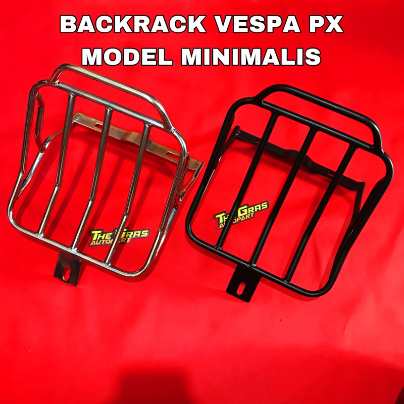 Jual Backrack Vespa Backrack Vespa Px Rak Belakang Vespa Backrak Vespa ...