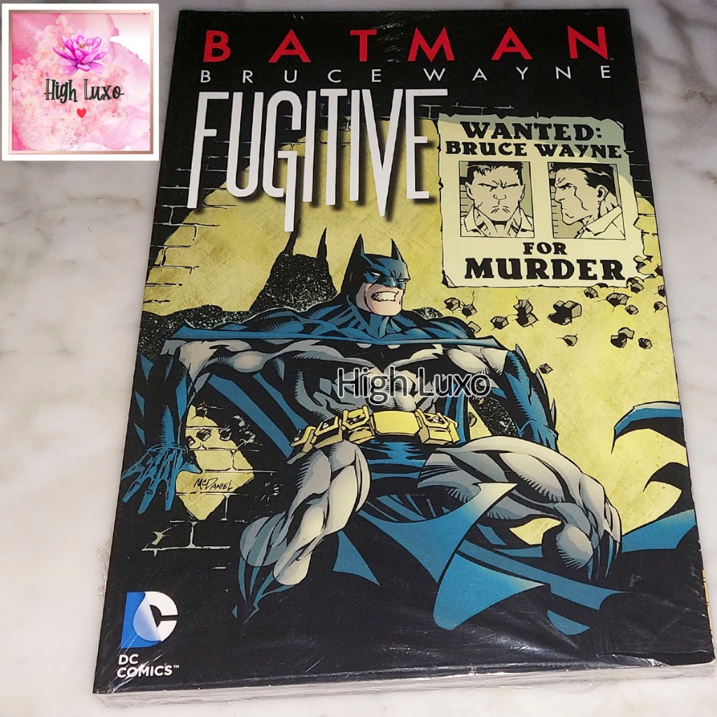Jual Buku Graphic Novel Batman Bruce Wayne Fugitive Vol 1 DC Comic ...
