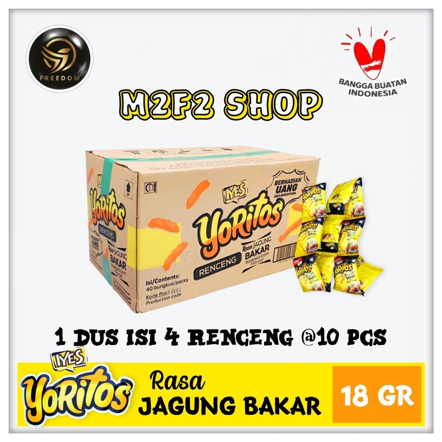 Jual Iyes Snack Yoritos Roasted Corn Flavour | Camilan Rasa Jagung ...