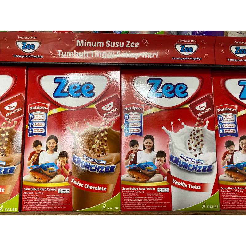 Jual Susu zee reguler 337gr krunchZee | Shopee Indonesia