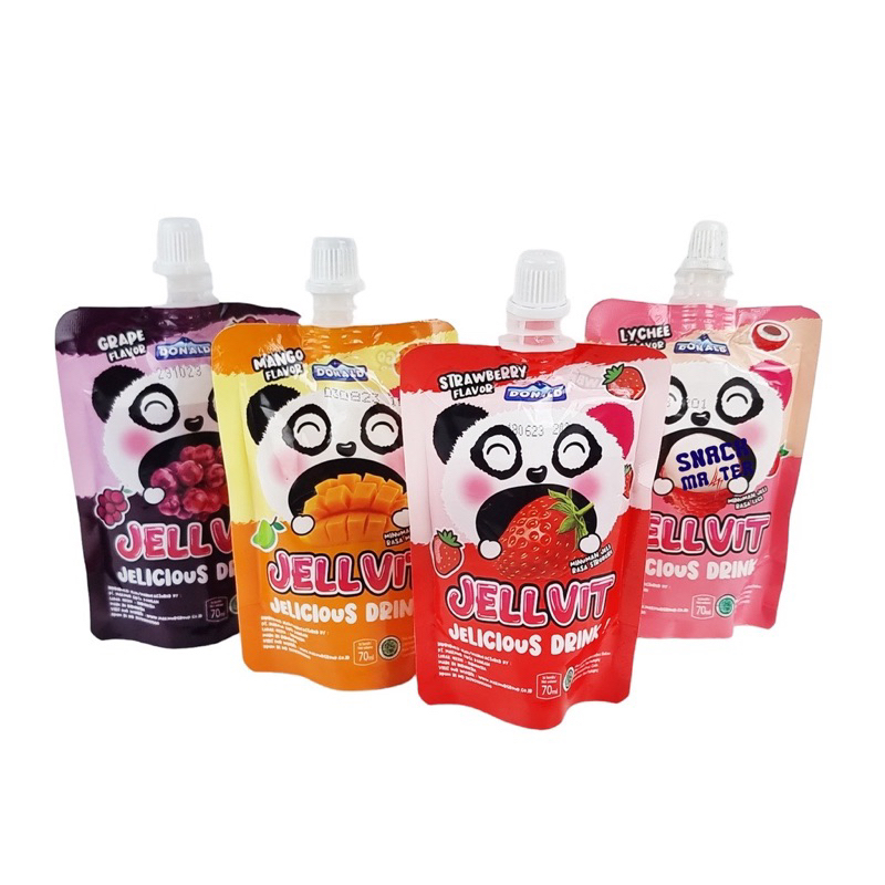 Jual Donald Jellvit MINI Jelly Drink Minuman Jeli Aneka Rasa Buah 1 ...