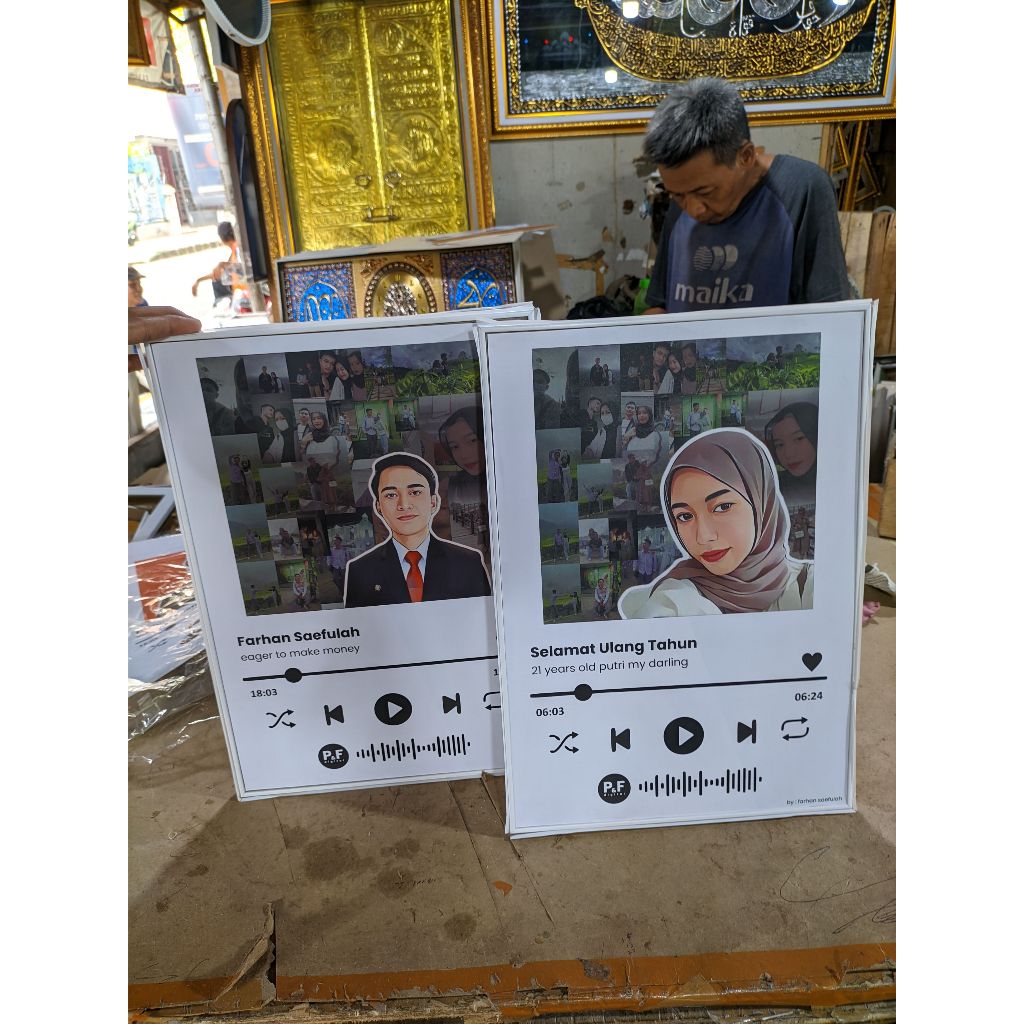 Jual Figura FotoBloc A4 FrameMate: Cetak Foto + Bingkai Blok Tebal A4 21x29,7cm Cocok Untuk Kado ...