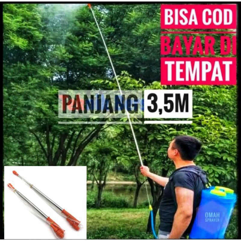 Jual STIK SPRAYER PANJANG 3,6 METER - STIK TANKI SEMPROT ( FLEKSIBEL ...