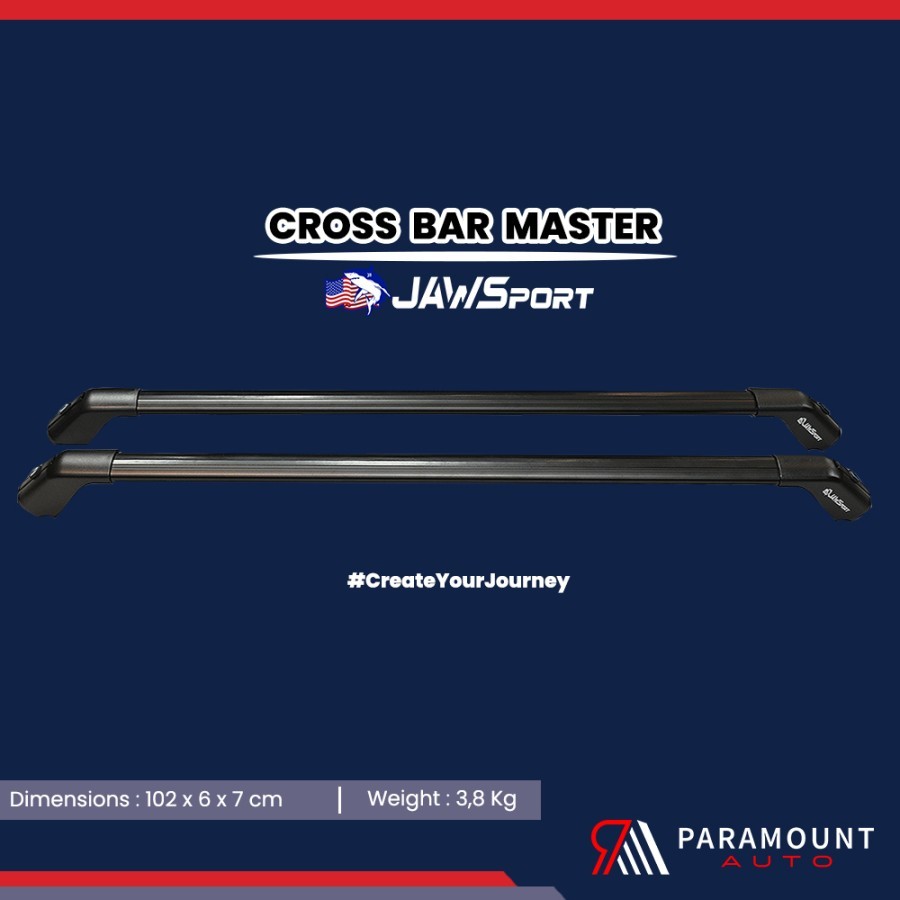 Jual Crossbar Cross Bar Jawsport Master (Jepit Body) | Shopee Indonesia