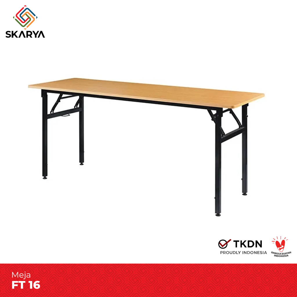 Jual Meja Lipat Meja Laptop Meja Belajar Meja Training FT-16 (Baru ...