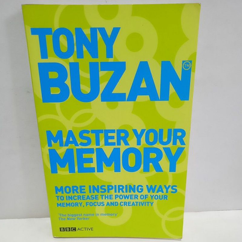Jual Buku Original MASTER YOUR MEMORY - TONY BUZAN | Shopee Indonesia