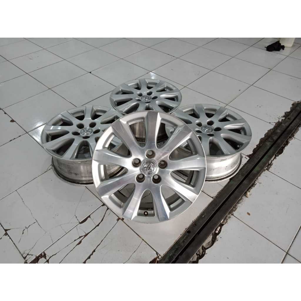 Jual Velg Mobil Original Toyota Camry Ring 17 Pcd 5x114 Seken 4 Pcs ...