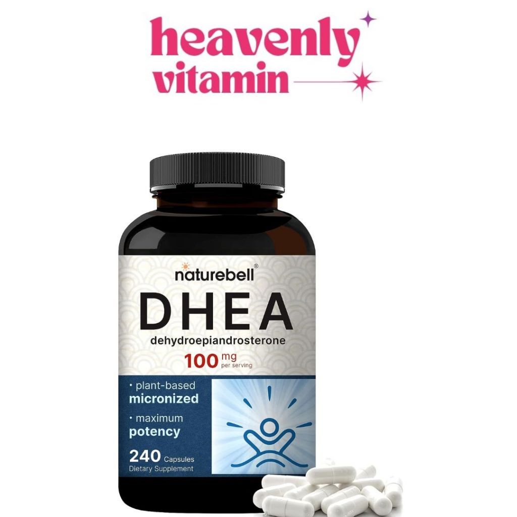 Jual Naturebell DHEA 100mg - 240 Capsules Extra Strength Micronized No ...