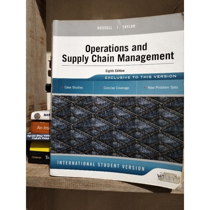 Jual Operations And Supply Chain Management Eighth Edition | Shopee ...