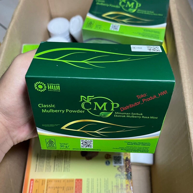 Jual CMP HWI ORIGINAL Asli 100% / NF CMP ori Rasa Mint HWI / CMP DAUN ...