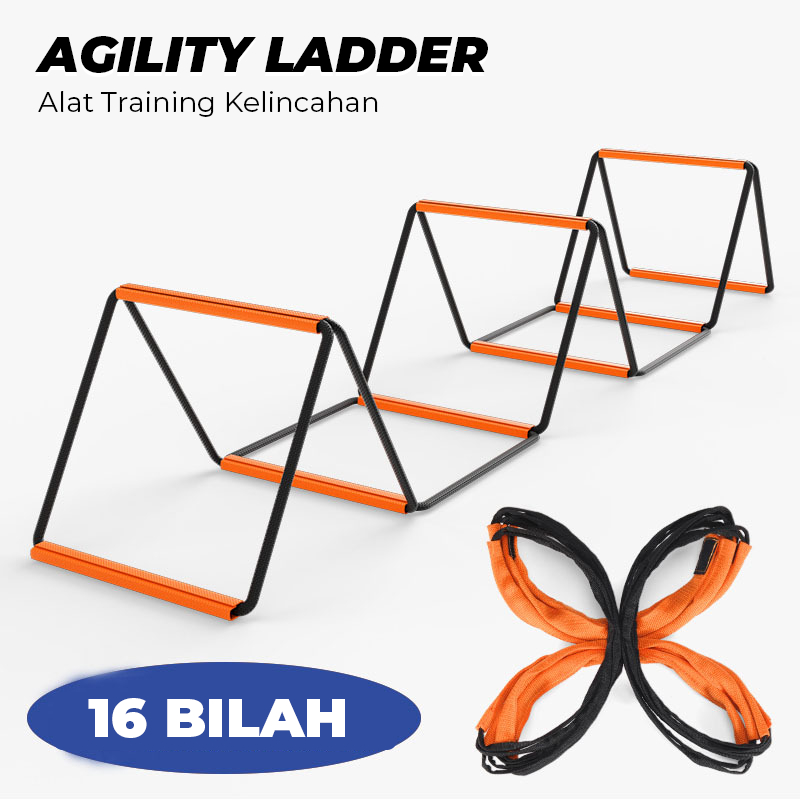 Jual Agility Ladder 4,6,8 Meter /Tangga Tali Nilon Untuk Latihan ...
