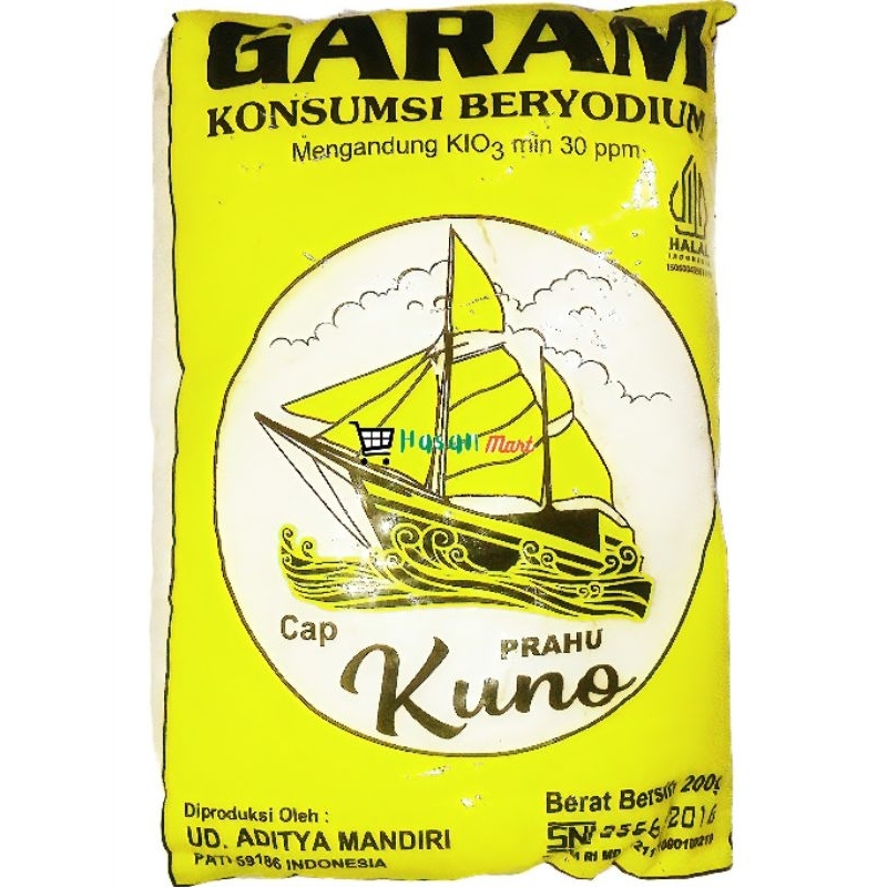 Jual GAM Garam Halus Merk Random Konsumsi Beryodium 200g | Shopee Indonesia