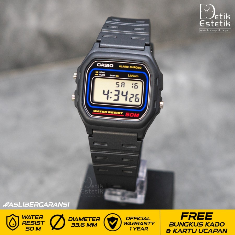 Jual Jam Tangan Digital Pria Casio Youth W 59 1VQ Vintage Original | Shopee Indonesia