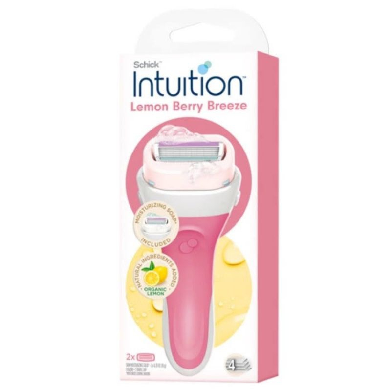 Jual SCHICK Intuition Kit Lemon Berry Breeze Alat Cukur Razor Wanita ...