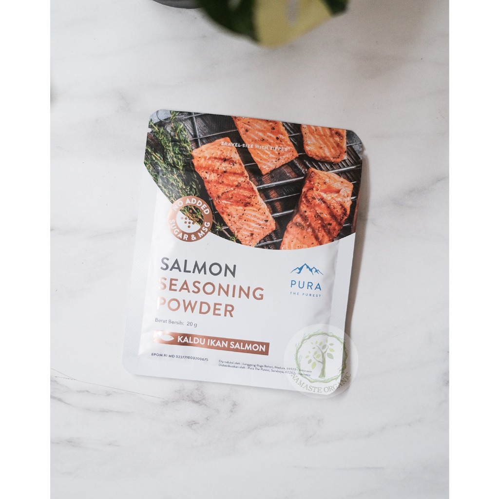 Jual MINI SIZE PURA SEASONING POWDER SALMON 20GR | Shopee Indonesia