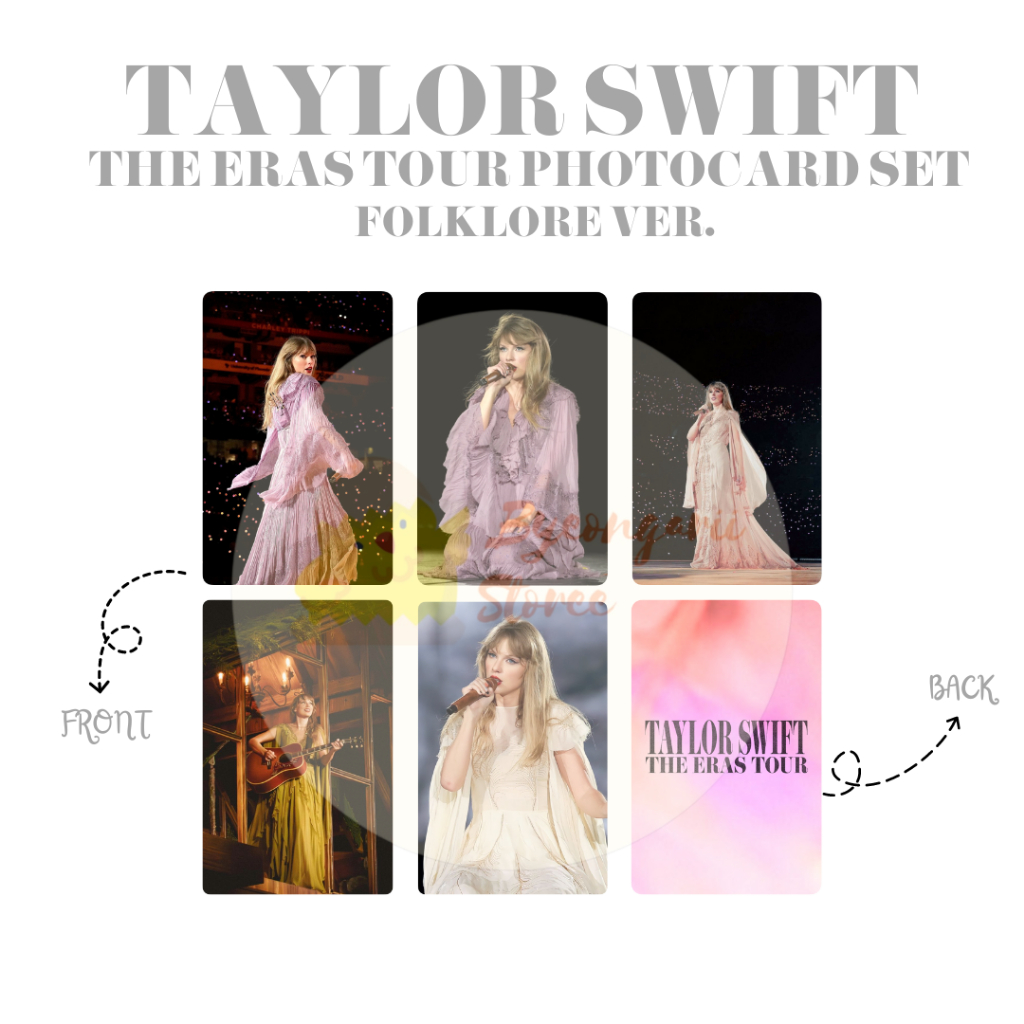 Jual TAYLOR SWIFT THE ERAS TOUR PHOTOCARD SET | Shopee Indonesia