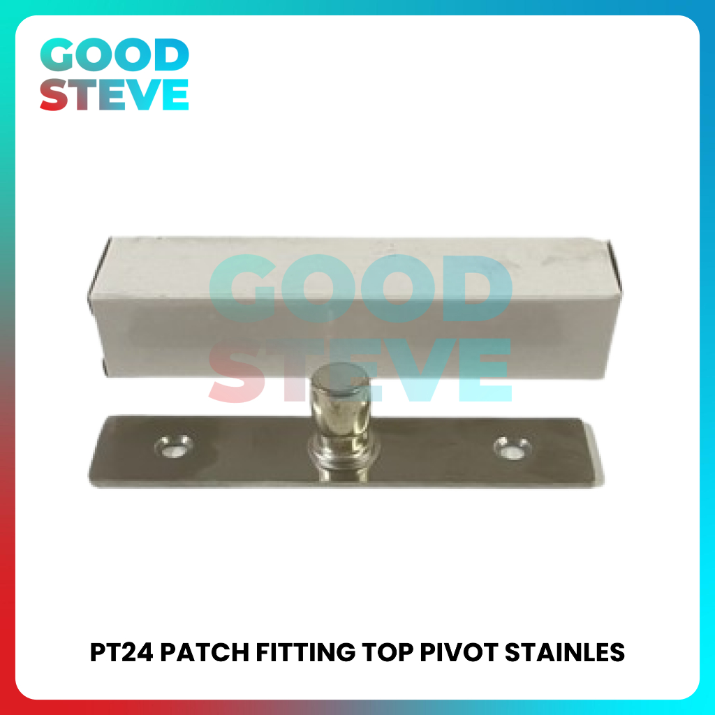 Jual Pt 24 Patch Fitting Top Pivot Kaca Ke Tembok Stainless | Shopee ...