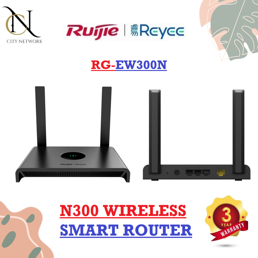 Jual RUIJIE RG-EW300N Router Wireless 300Mbps EW300N EW300 300N ...