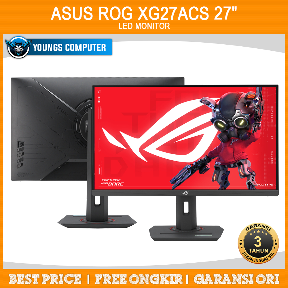 Jual LED ASUS ROG XG27ACS 27" Fast IPS 2K 1440P 180Hz USB-C Gaming ...