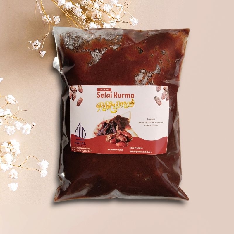 Jual Rakuma Selai Kurma Kiloan, Selai Sehat Homemade untuk Isian Aneka ...