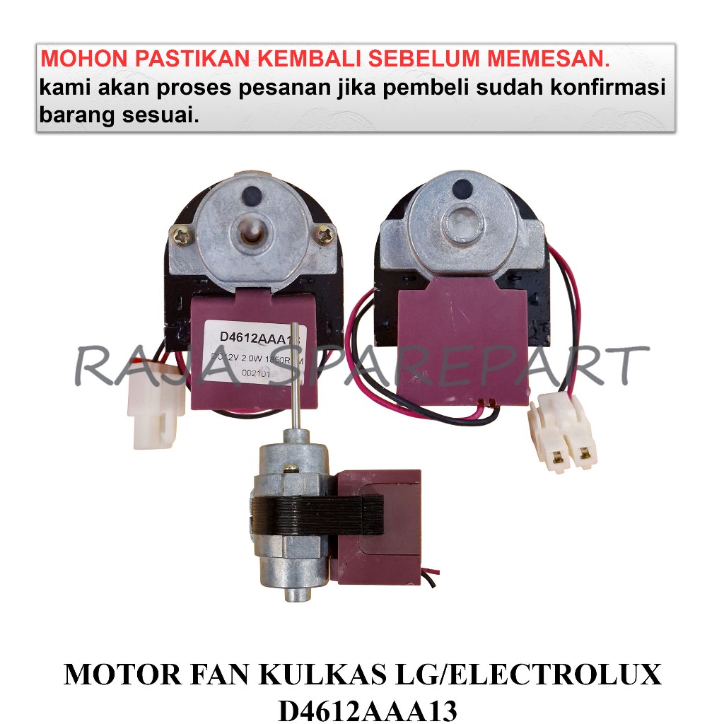 Jual MFK46 FAN MOTOR/DINAMO KULKAS/MOTOR FAN KULKAS ELECTROLUX ...