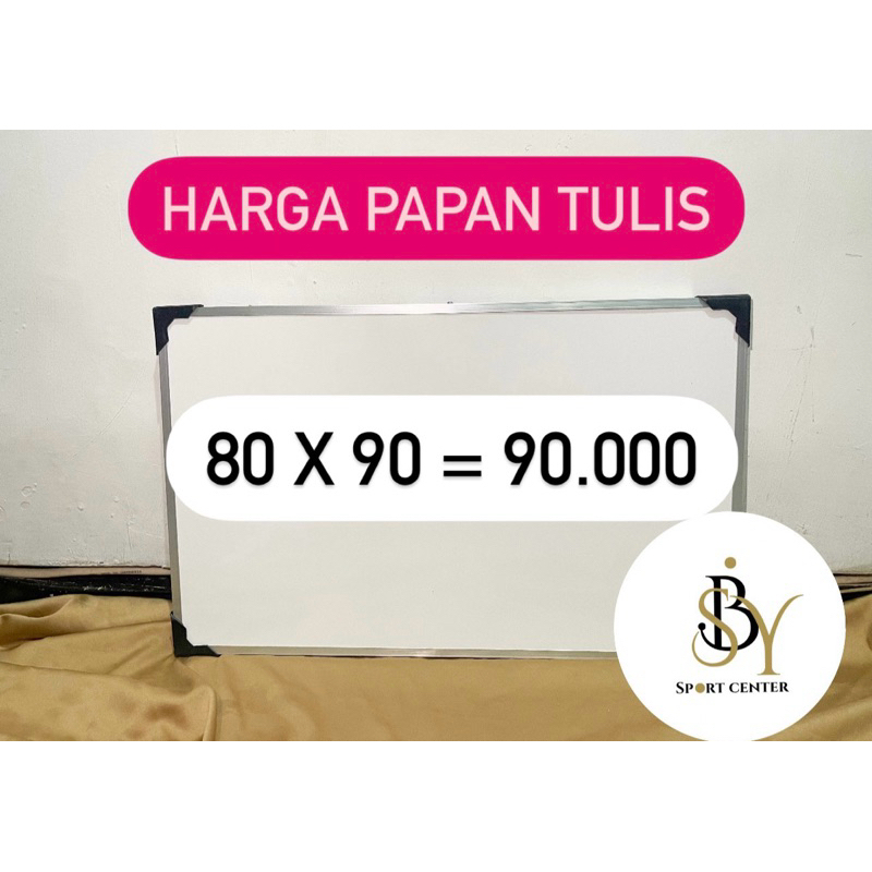 Jual Papan Tulis Gantung 2 sisi / White Board Gantung/ Papan tulis ...