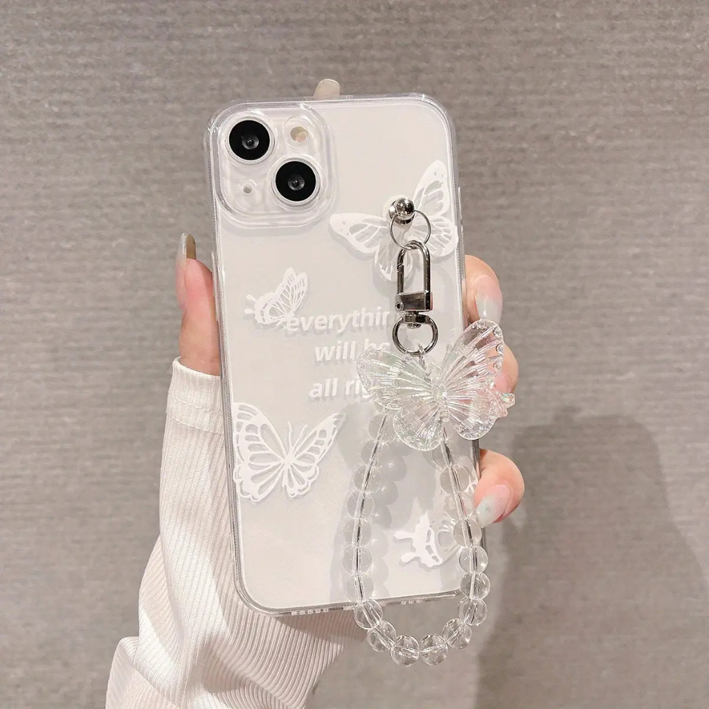 Jual SOGGY Case Tali Butterfly for Samsung Galaxy A07 A17 A06 A16 A26 A36 A56 A55 A35 A25 A15 ...